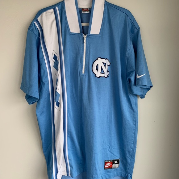 Nike | Shirts | Vintage Nike Unc Tar Heels Warm Up Jacket | Poshmark